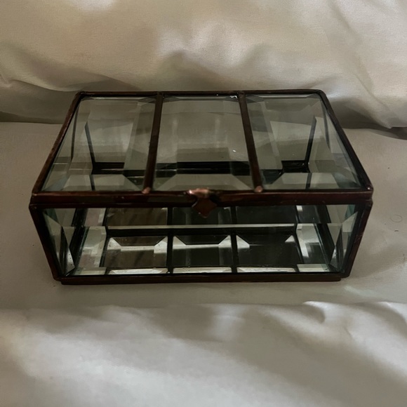 Other | Vtg Beveled Mirrored Box | Poshmark